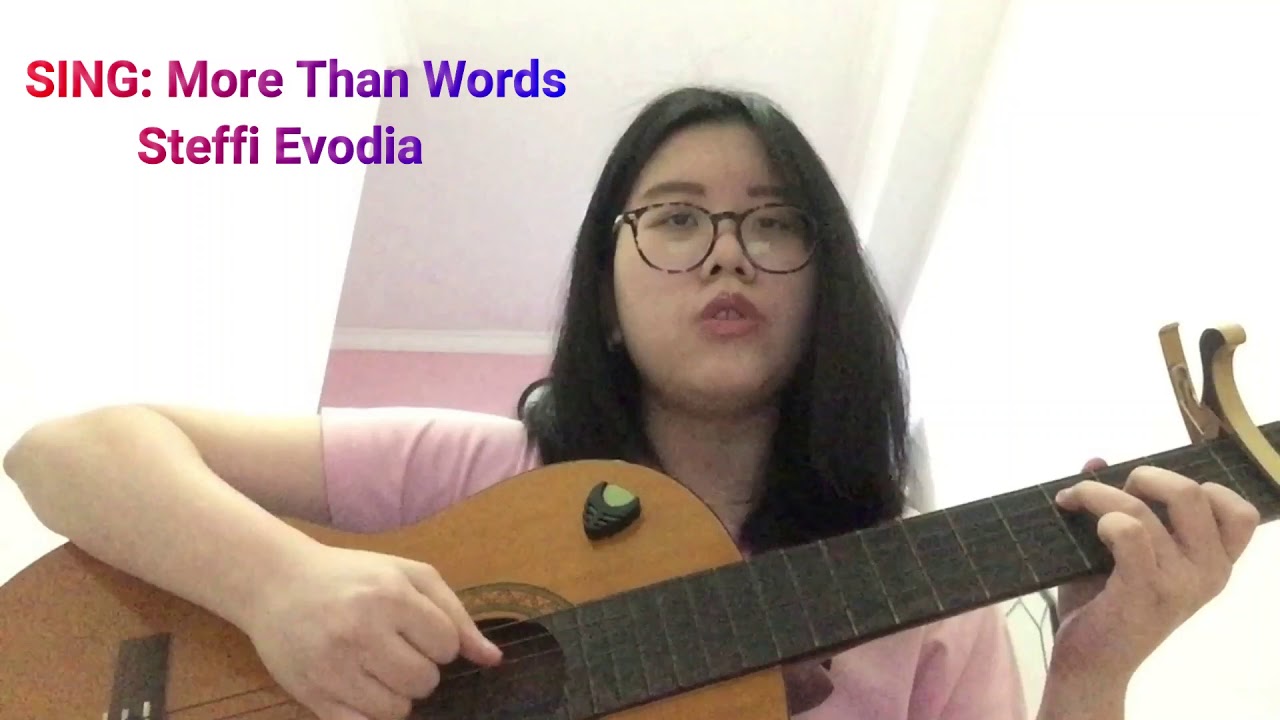 SING: More Than Words COVER Extreme - Play Acoustic Classic Guitar ...