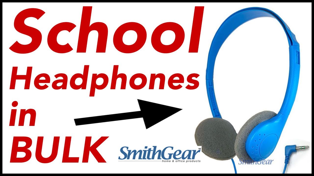 School Headphones / Student Testing Headphones - YouTube