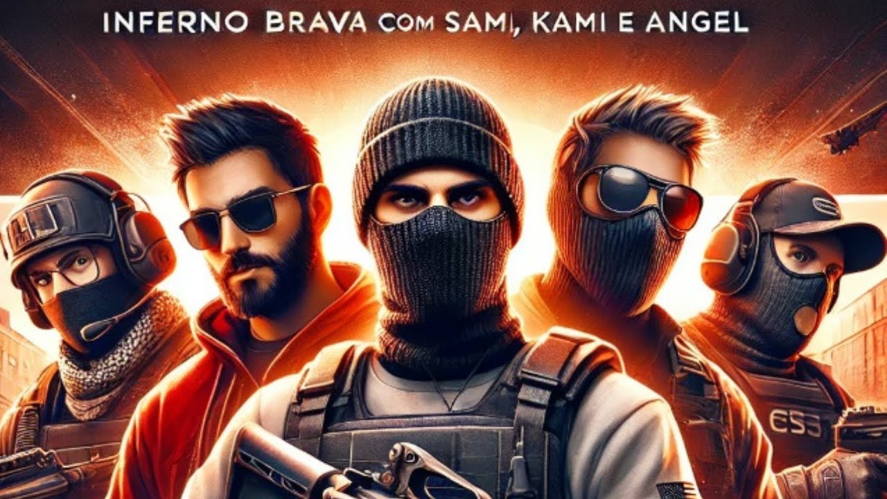 INFERNO BRAVA COM GKU, SAM, KAMI E ANGEL (melhores momentos csgo) - YouTube