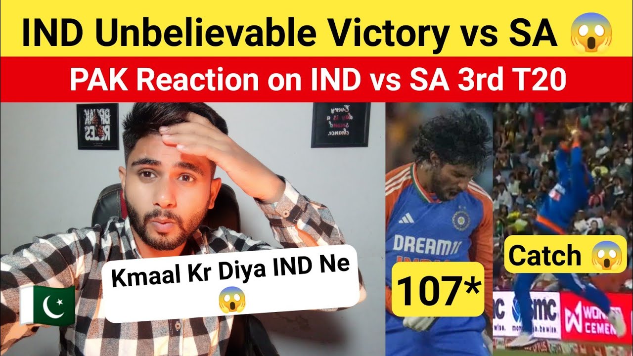 IND Unbelievable Victory vs SA| IND beat SA in 3rd T20 | Pakistan ...