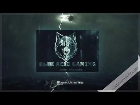 Lightning strom logo intro