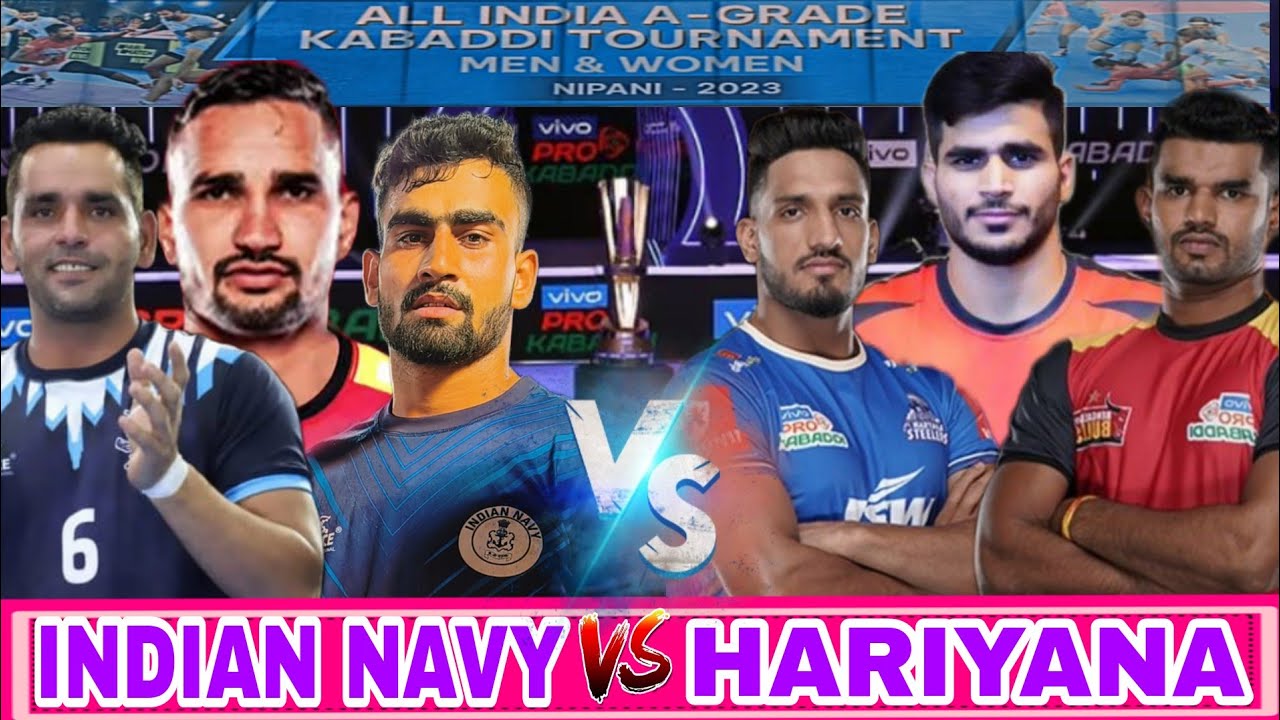 ⚡SEMI FINAL MATCH 🔥INDIAN NAVY ♥️V/S♥️ MDU ROHTAK HARIYAN💫 FULL HIGH ...