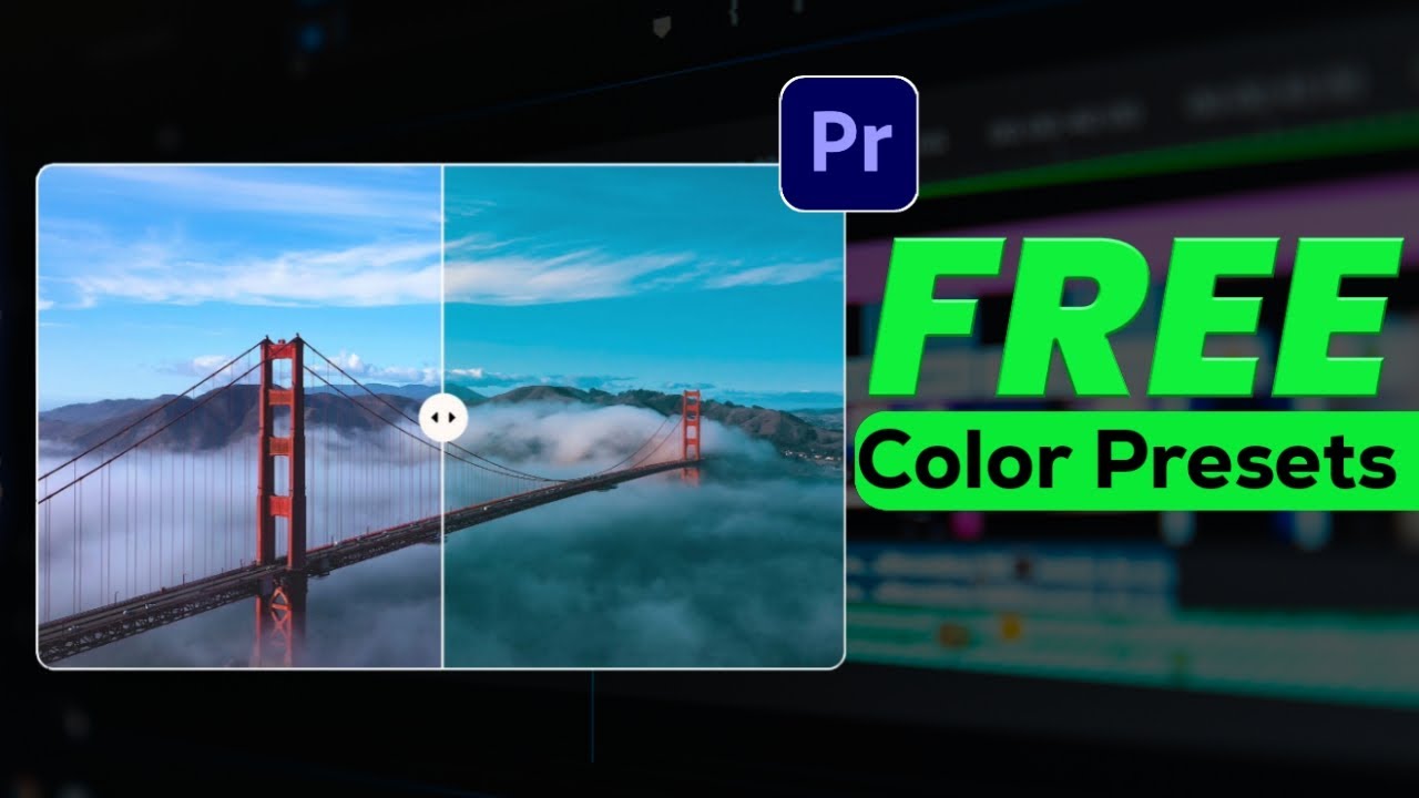 FREE Adobe Premiere Pro Color Presets - YouTube