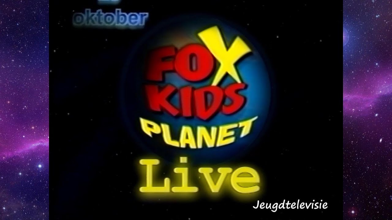 Fox Kids promo Fox Kids Planet Live 01-07-2000 - YouTube