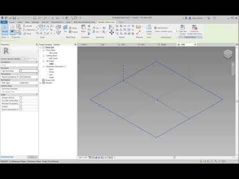 Revit Module Lesson 2 05 Generic Model Adaptive - YouTube