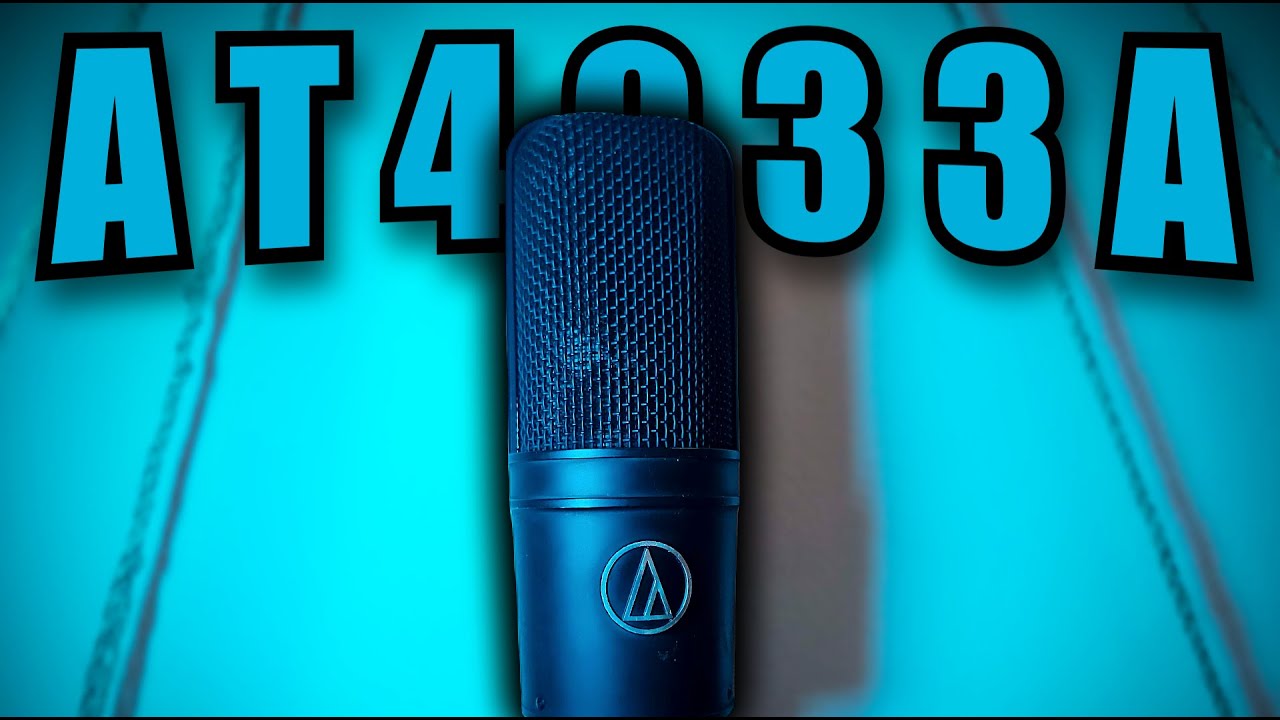 Audio Technica AT4033a Microphone Review. Best Medium Capsule Mic ...