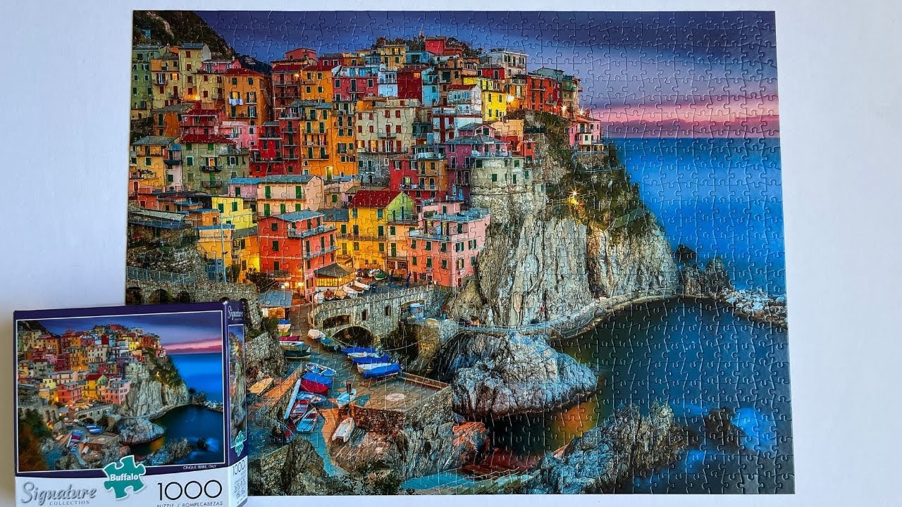 Cinque Terre, Italy | 1000 Piece Jigsaw Puzzle | Buffalo - YouTube
