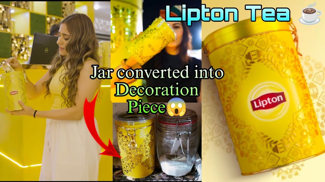 Decoration Ideas at Home | Lipton Jar of Joy | Lipton Green Tea ...