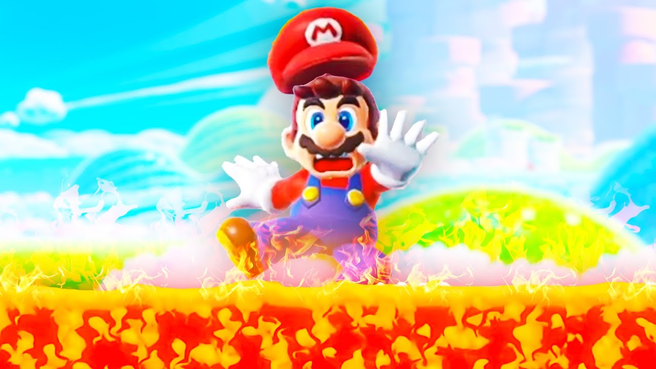 So könnte ein HARDCORE Mario Wonder DLC aussehen! - YouTube