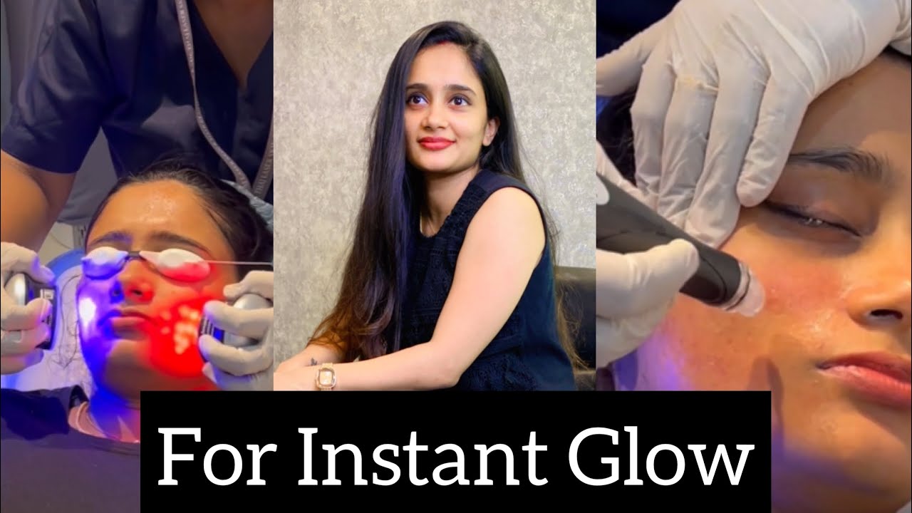 For instant glow | Hydra fazcial ️ - YouTube