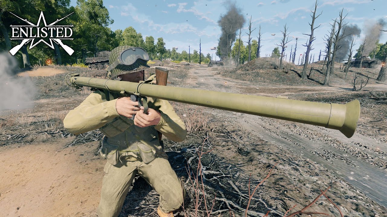 Enlisted gameplay: USA (BR5) vs. Germany - Roasting rats at the Ruins ...