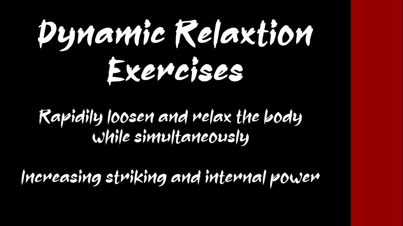 Internal Power: Dynamic Relaxation Exercises - Release Muscle Tension ...