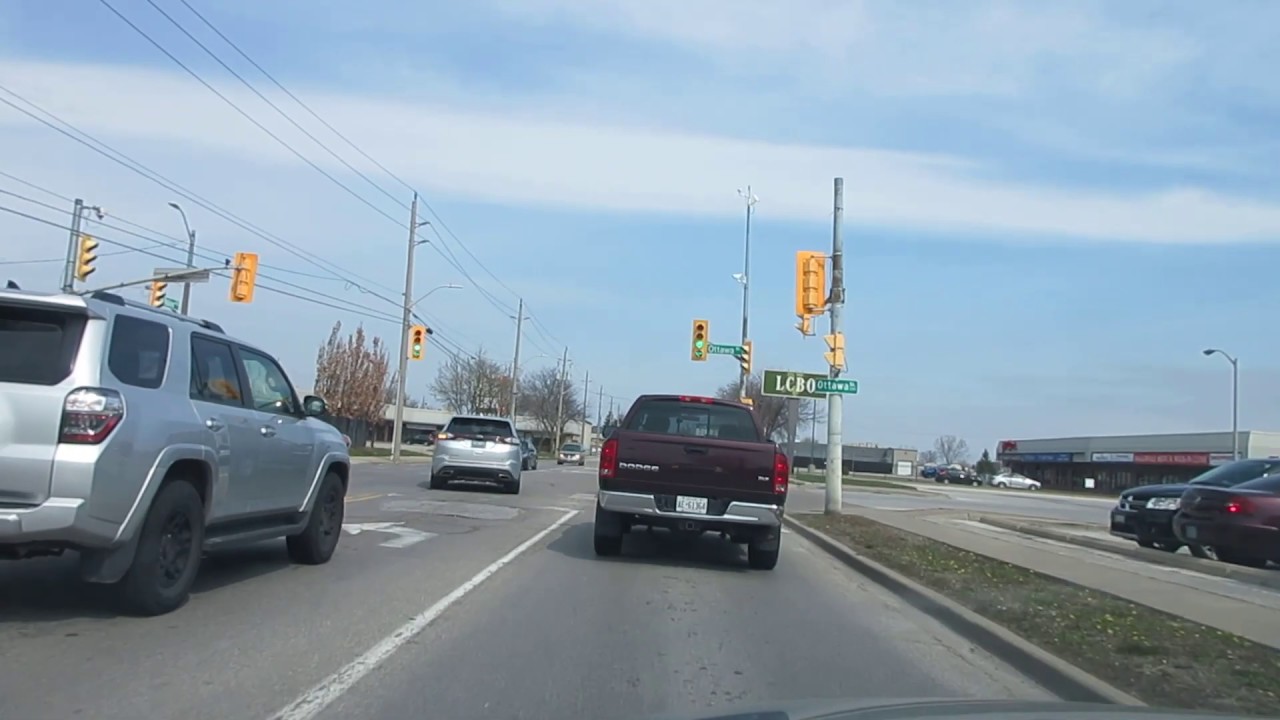 Walker Road Northbound Windsor Ontario Canada - YouTube