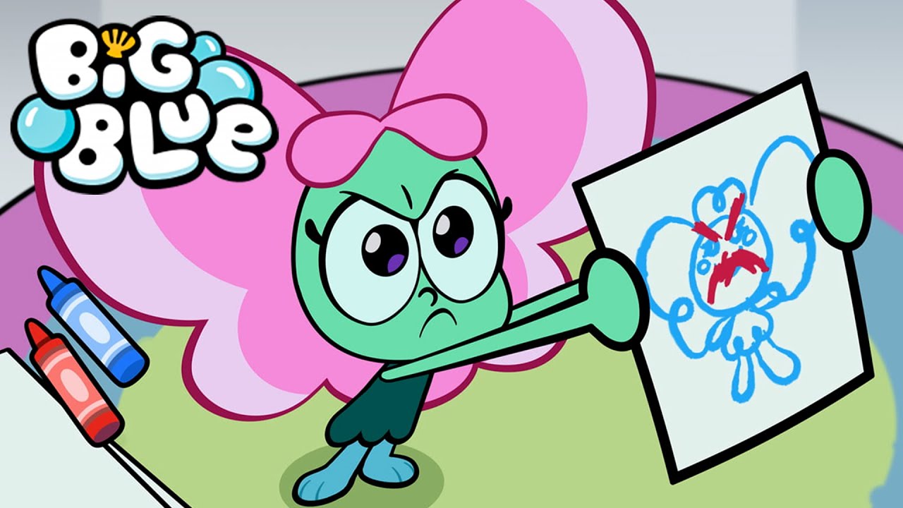 Bacon Berry Freaks Out! 😡 Big Blue 🌊 - YouTube