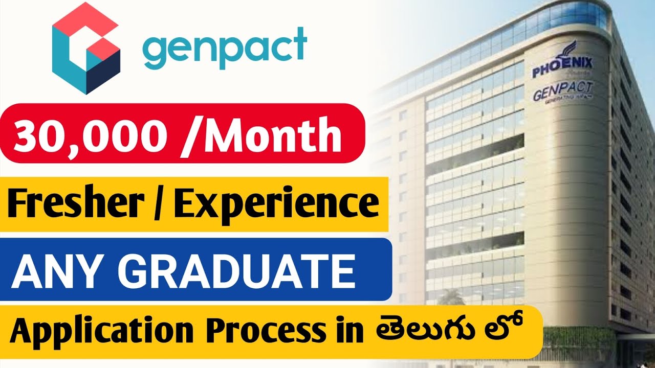 Genpact Recruitment 2023 | Latest Job Vacancy 2023 | Fresher Any ...