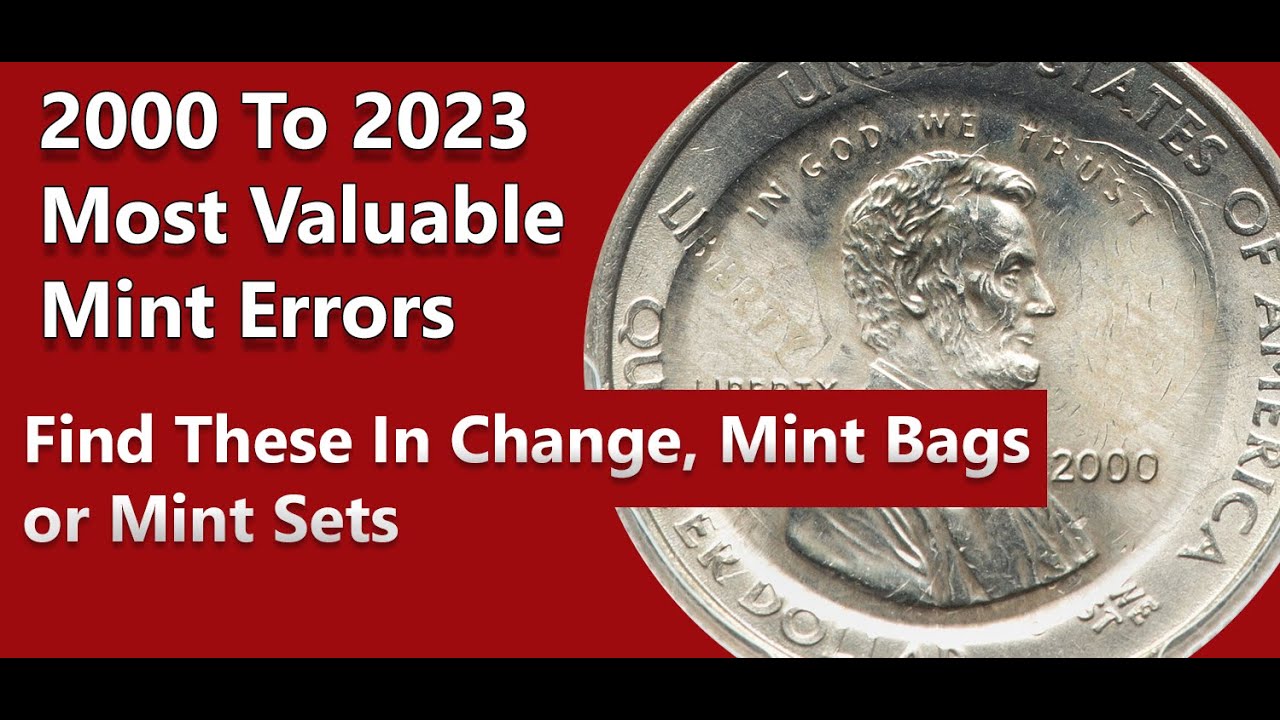 TOP 10 Most Valuable Mint Errors From 2000 To 2023 - YouTube