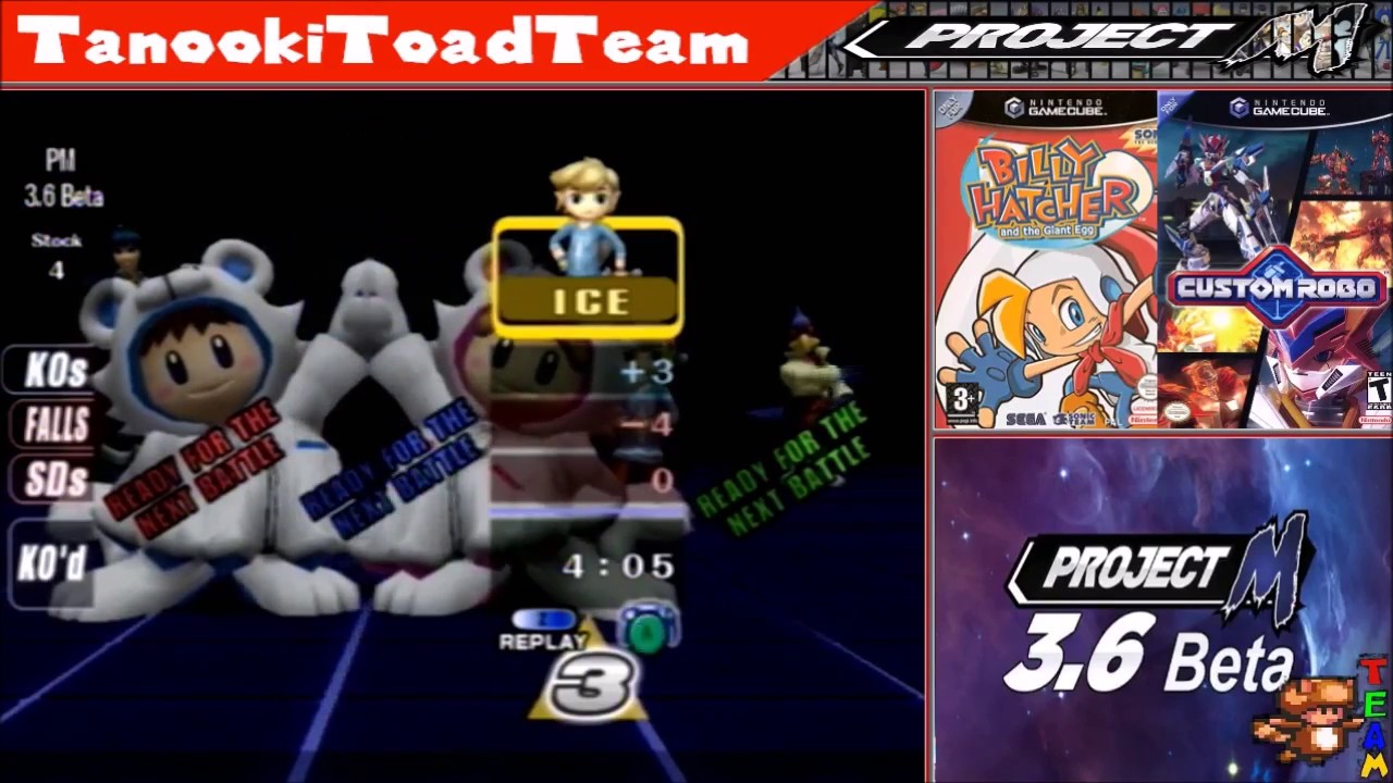 4 Player Project M 3.6 Beta Gameplay! (Team Stream Part 1!) - YouTube