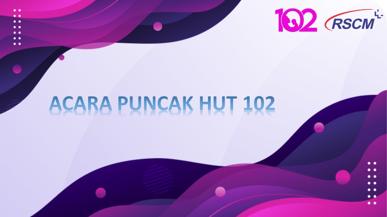 ACARA PUNCAK HUT RSCM 102 - YouTube