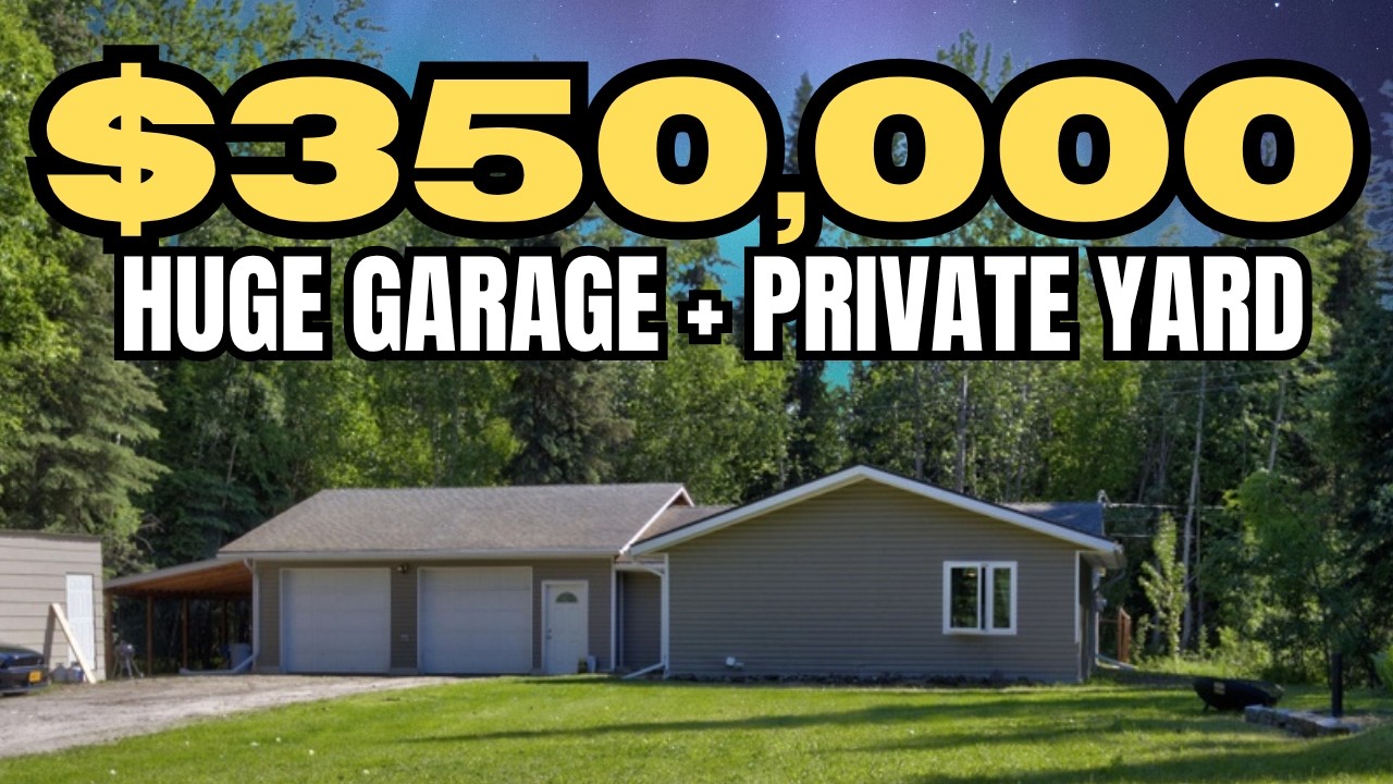 [Inside Tour] $350K Ranch Home in North Pole Alaska — HUGE Garage ...