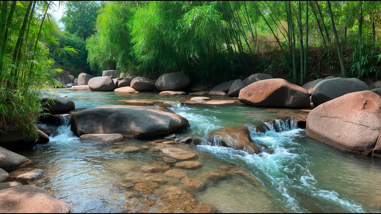 Peaceful River Sounds: Relax And Unwind With Nature's Calm Stream For A ...