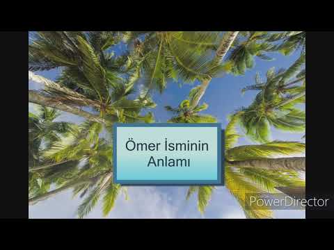 Ömer İsminin Anlamı