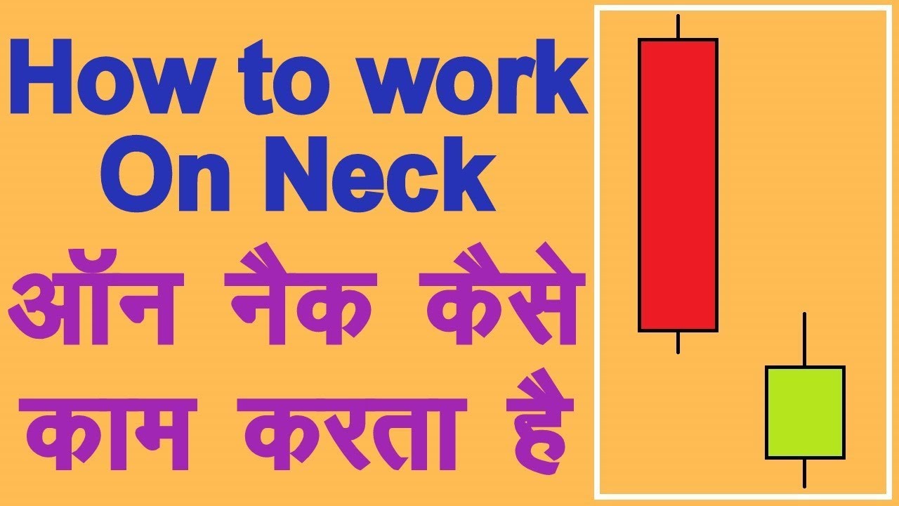 How to use On Neck Bearish Continuation Candlestick Pattern in Hindi ...