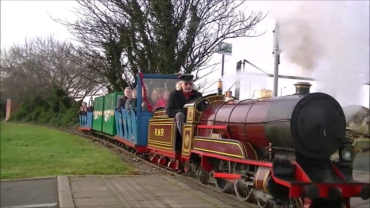 Rhyl Miniature Railway Santa Specials 17/12/2016 - YouTube