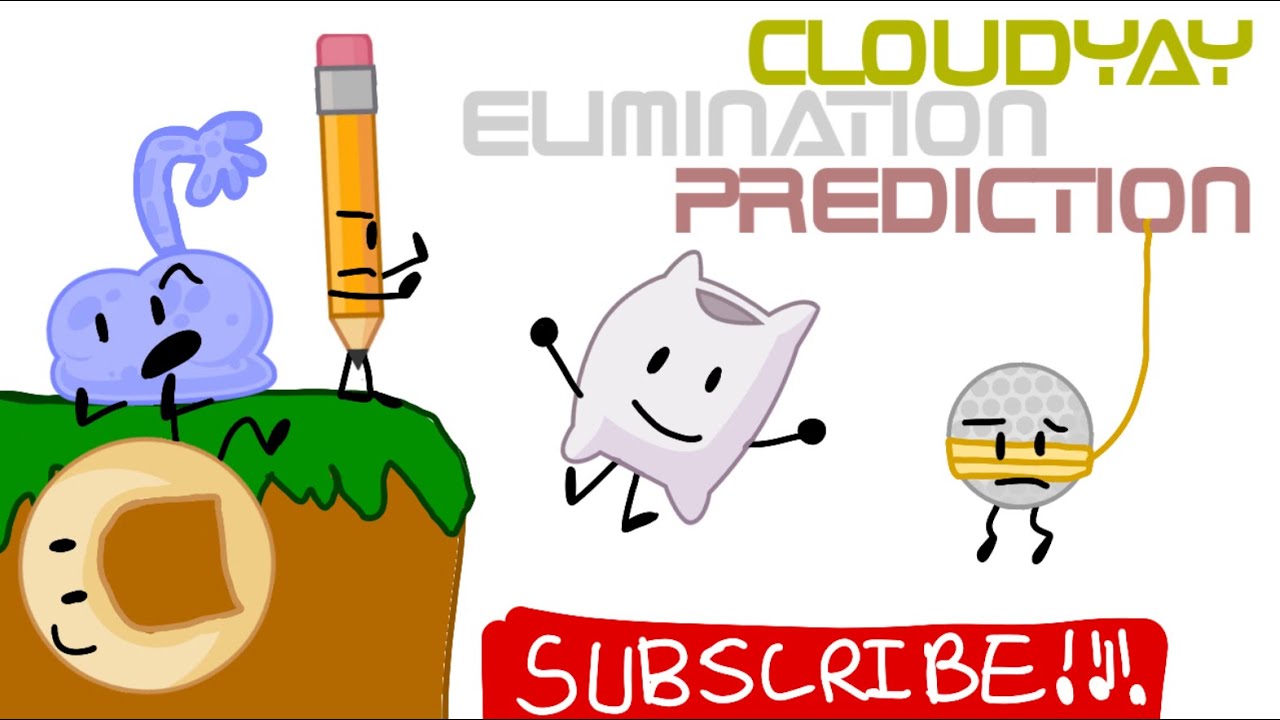 BFDI:TPOT 17: CLOUDYAY ELIMINATION PREDICTION - YouTube