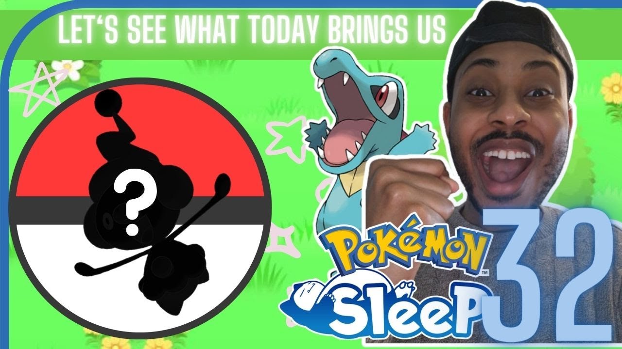 Pokemon Sleep 32: 1st Cyan Beach Sleep Research! Let's Go! - YouTube