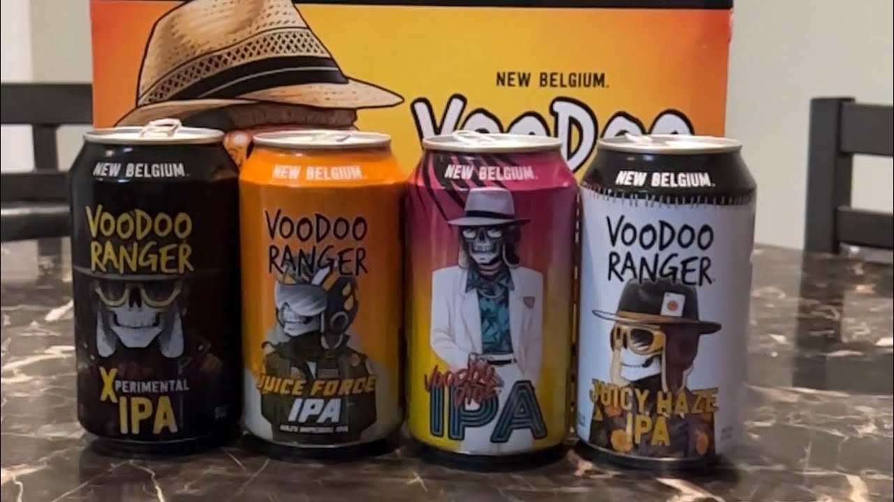 New Belgium Voodoo Ranger Hoppy Variety Pack Review - YouTube