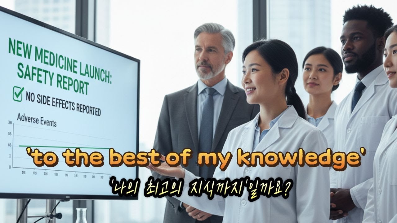 'To the best of my knowledge' '나의 최고의 지식까지'일까요? #영어회화 #영어공부 #영어 #유용한영어 ...