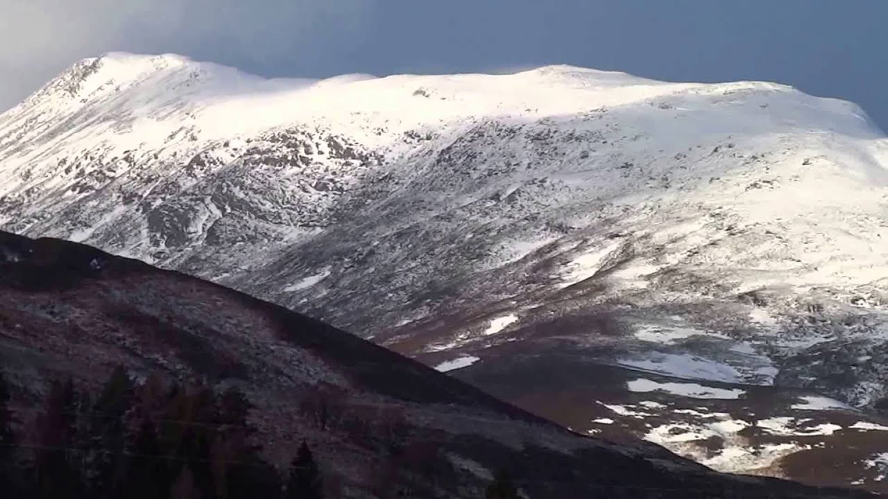 December Schiehallion Mountain Highland Perthshire Scotland - YouTube
