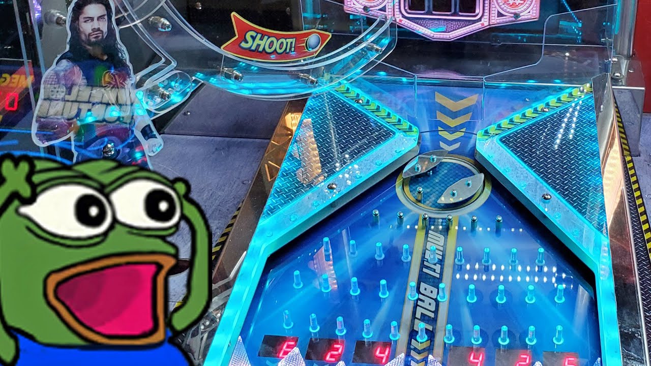 FINALLY FOUND ONE! WWE Superstar Rumble Arcade Game - YouTube