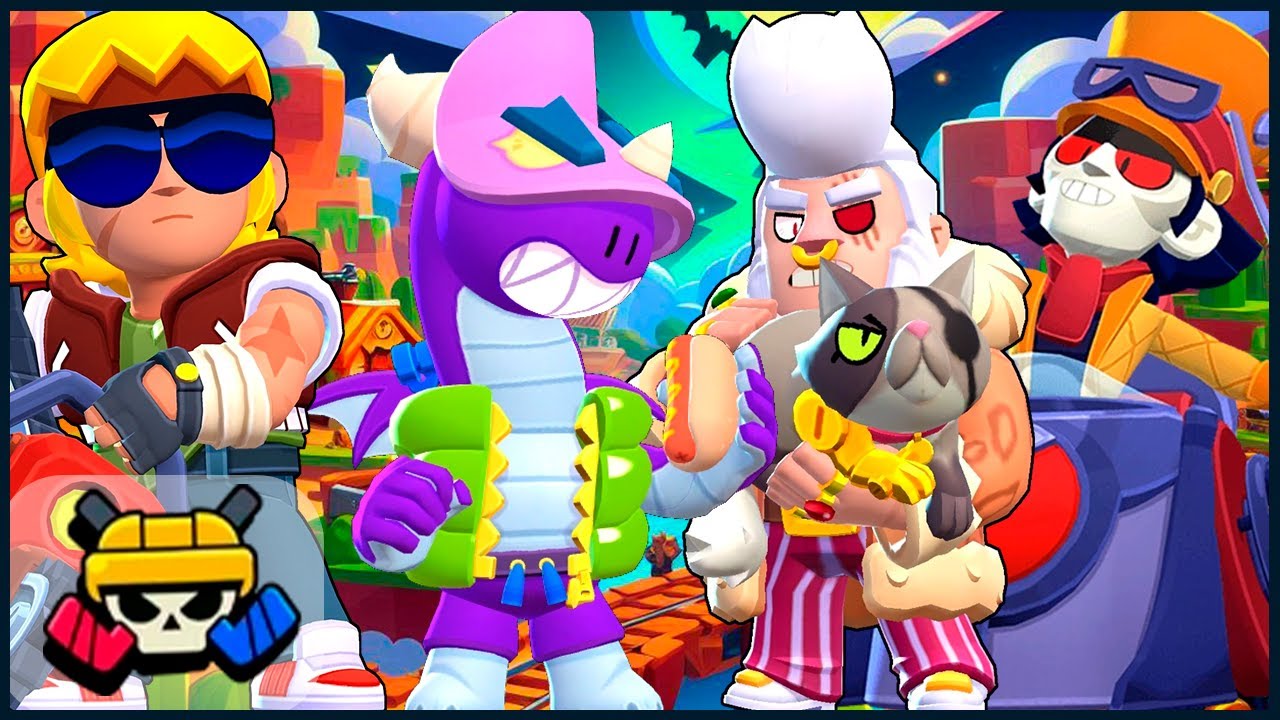 Brawl Stars - BUSTER, DOUG, CHUCK, BULL - YouTube