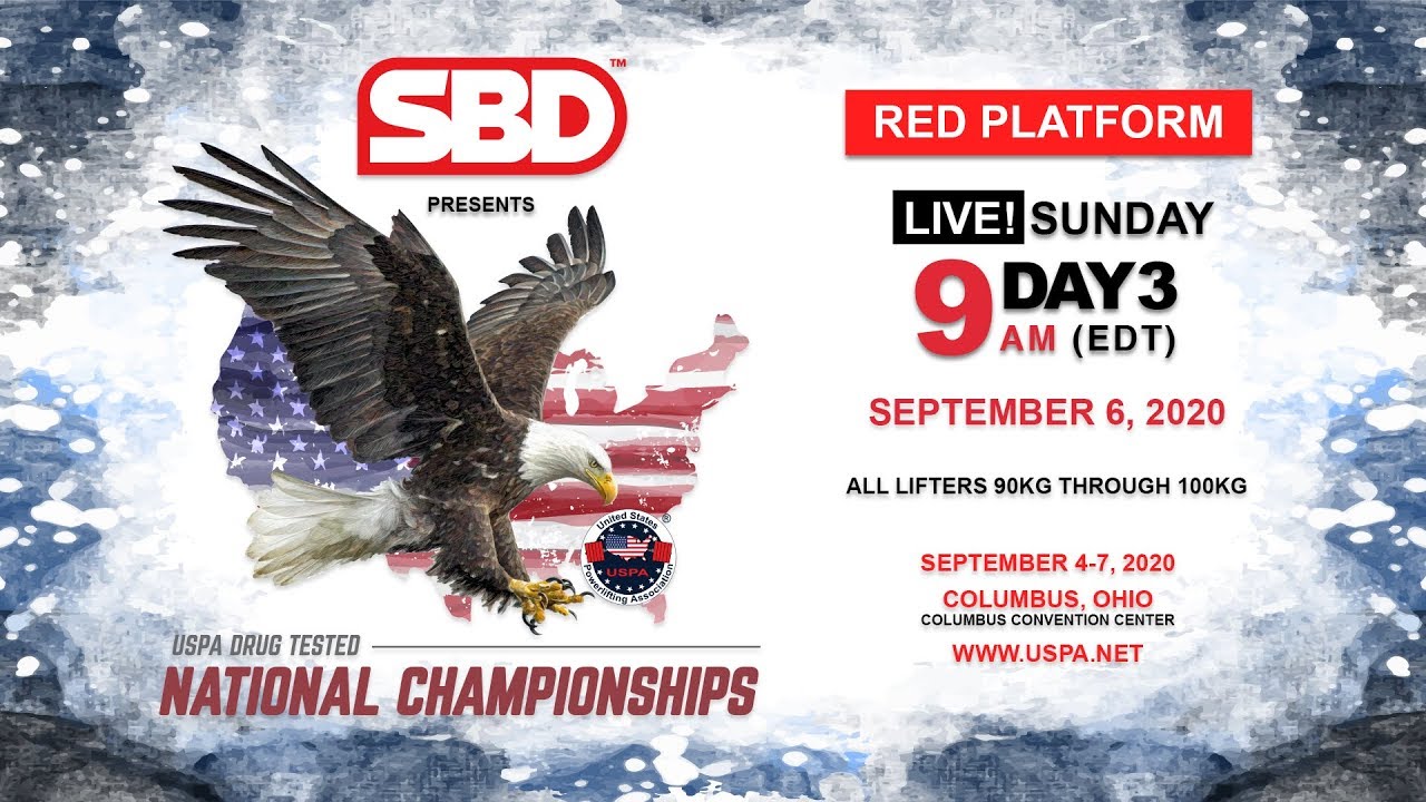 USPA | 2020 Drug Tested National Powerlifting Championships | Day 3 ...