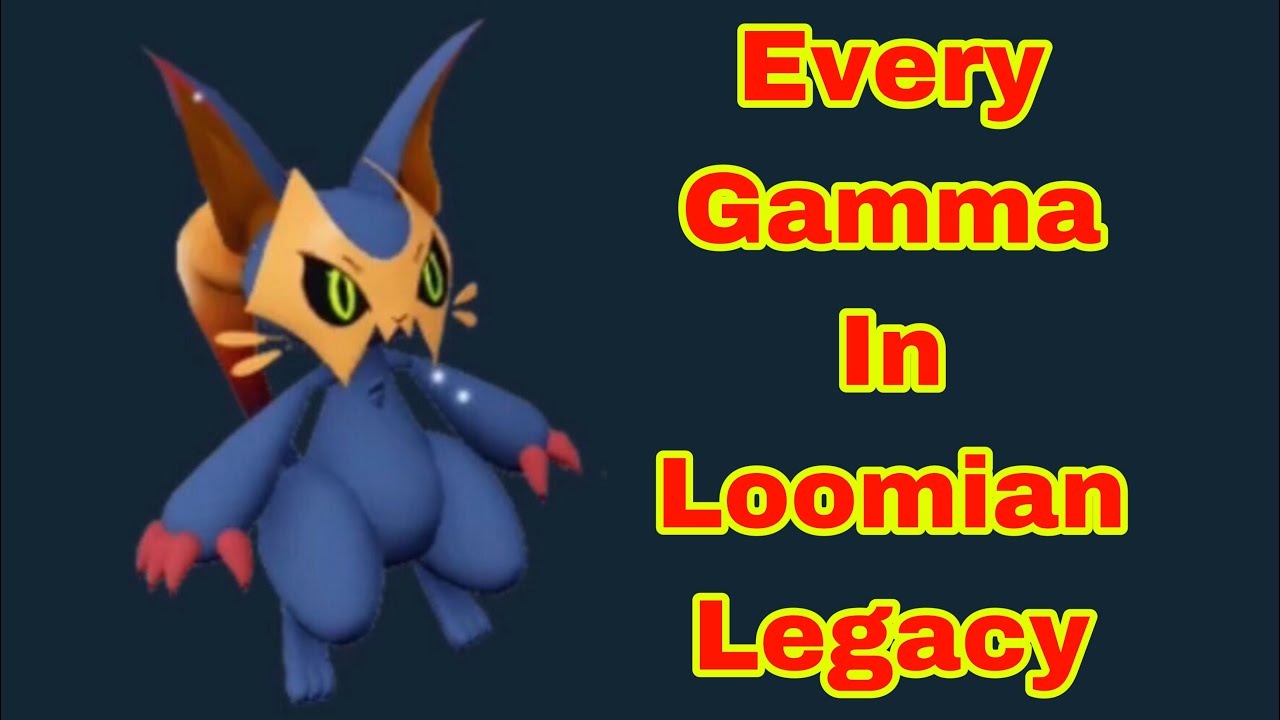 Every Gamma In Loomian Legacy - YouTube