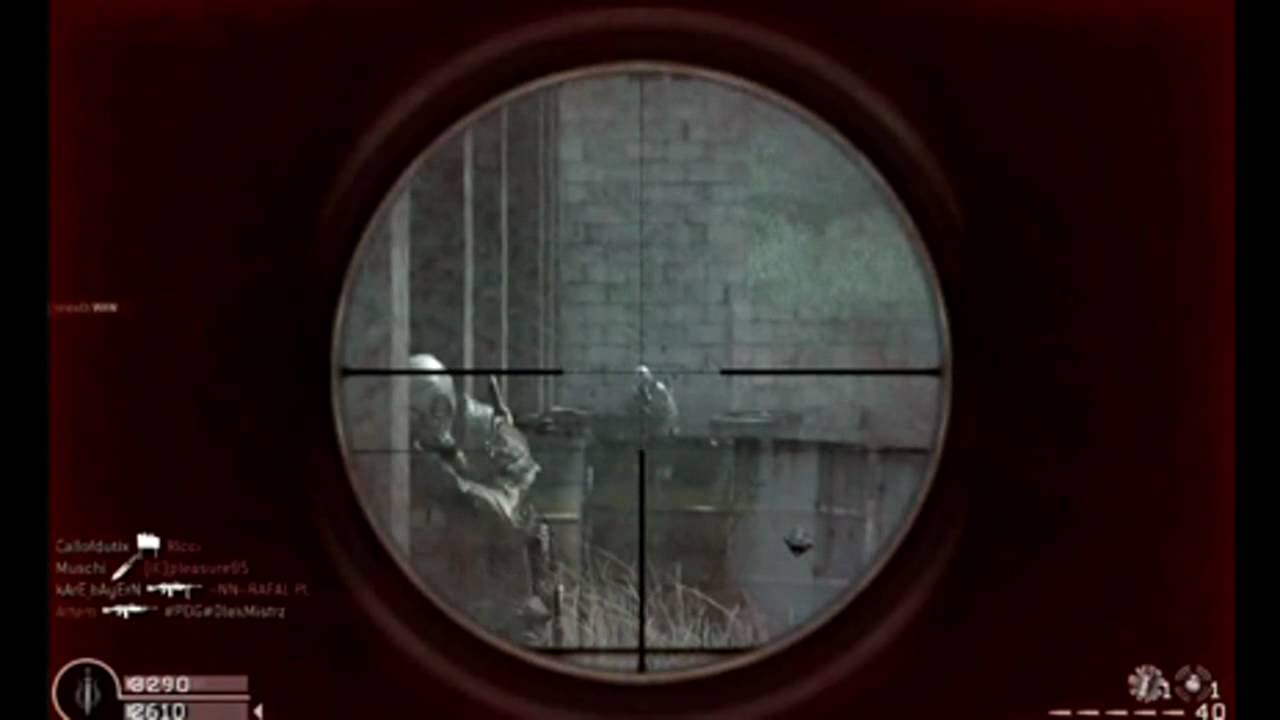 Best COD4 Sniper shot - YouTube