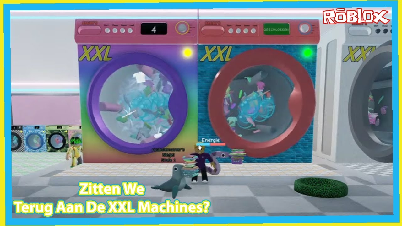 Roblox Laundry Simulator! Zitten we terug aan de XXL machines ...