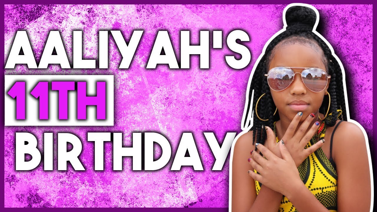 Aaliyah's 11th Birthday Party Celebration at Dave and Busters - YouTube