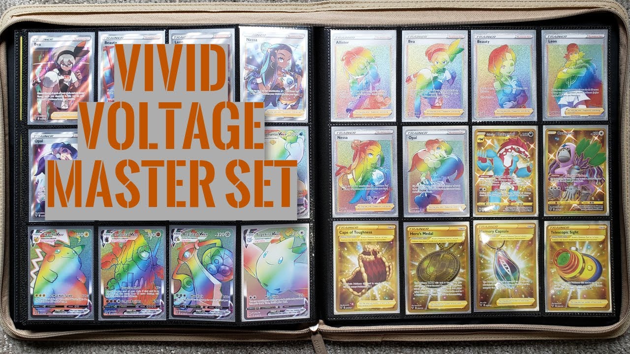 Pokemon Vivid Voltage Complete Master Set - 345 Cards with 3 Exclusives ...