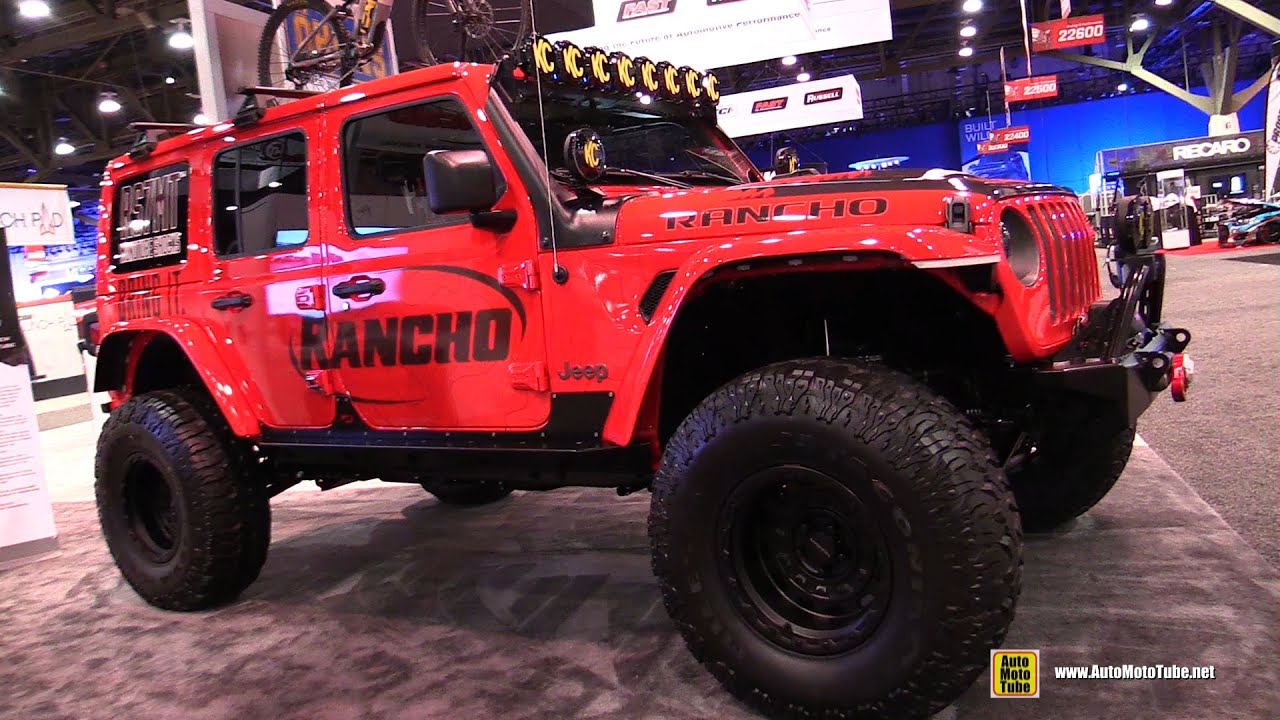 2021 Jeep Wrangler Custom Rig with Rancho Shocks - YouTube