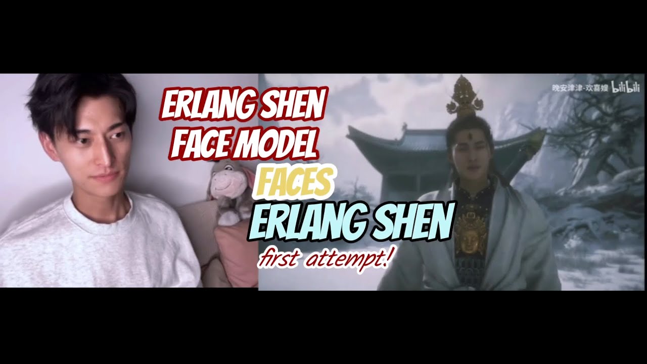 Erlang Shen face model fights Erlang Shen in Black Myth Wukong first ...