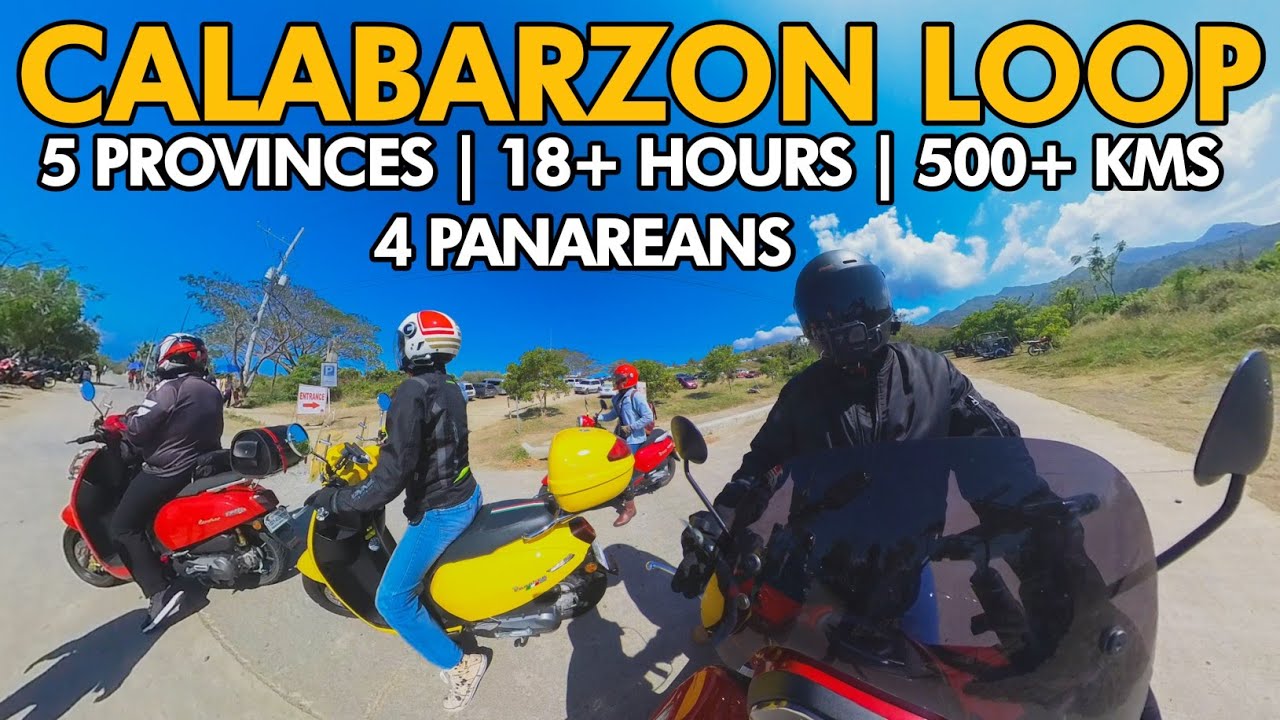 CALABARZON LOOP CONQUERED | BENELLI PANAREA 125 - VLOG# 175 - YouTube
