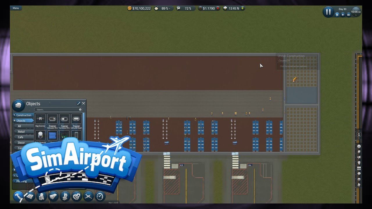 SimAirport S7 E07 Open the Gates! - YouTube