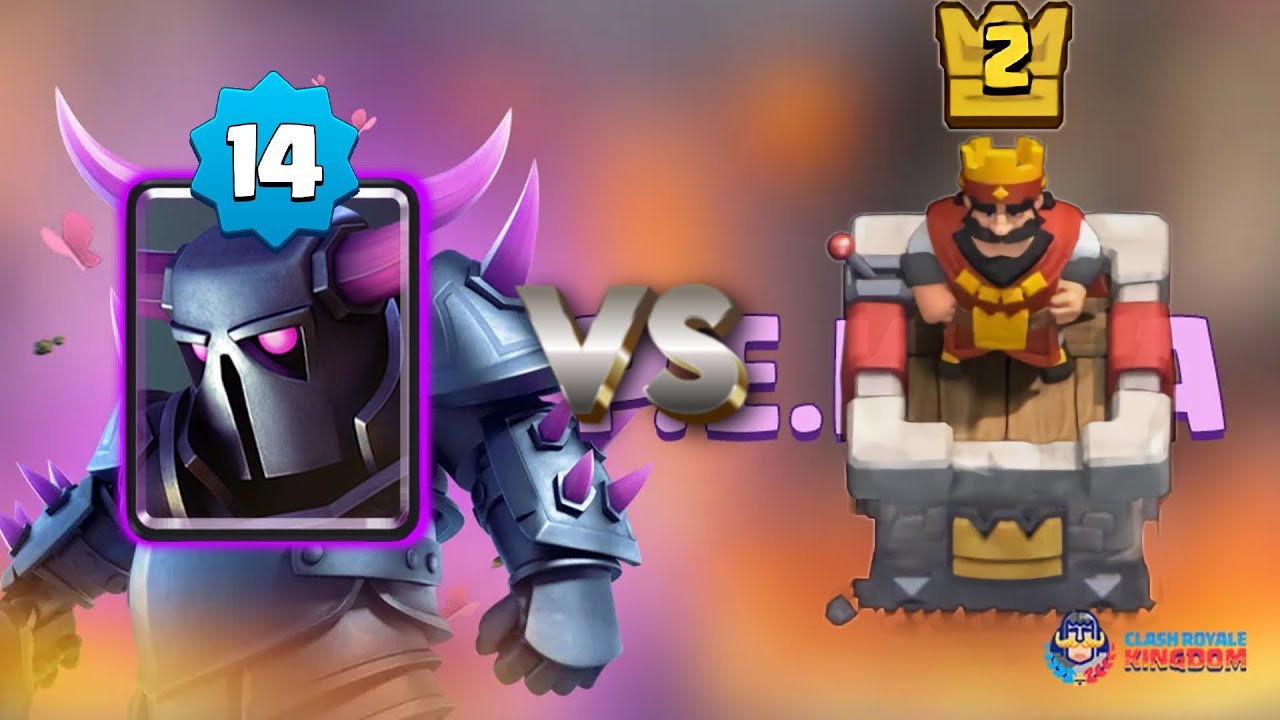 Can Level 14 PEKKA 3 Crown Level 2 Towers? - YouTube
