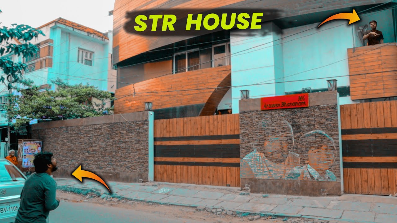 ️ Visiting Silambarasan TR (aka) Simbu House🏡 in T.Nagar - YouTube