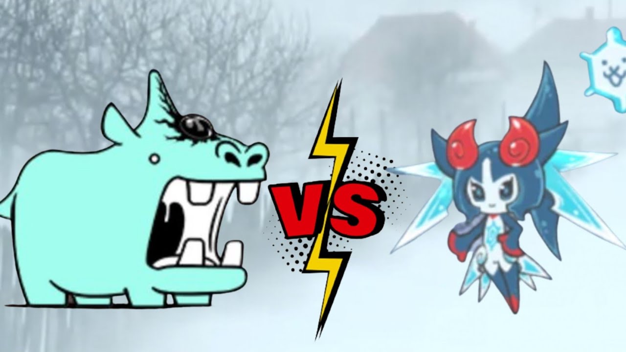 Blizana vs Horrorpotammus | The Battle Cats - YouTube