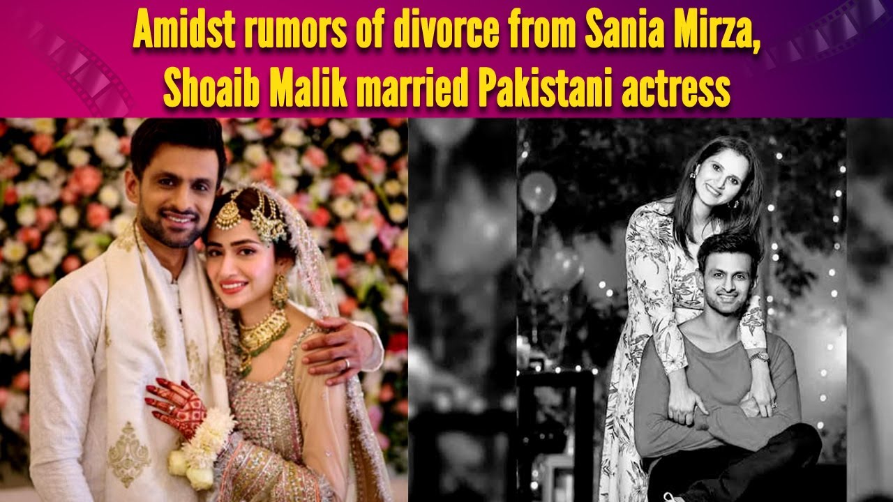 Shoaib Malik married Sana Javed, first pictures of Nikah ceremony ...