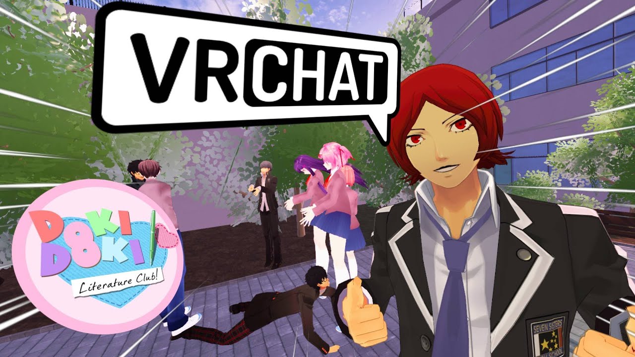 JE REJOINS LE CLUB DE LITERRATURE | RP DOKI DOKI LITERATURE CLUB VR ...