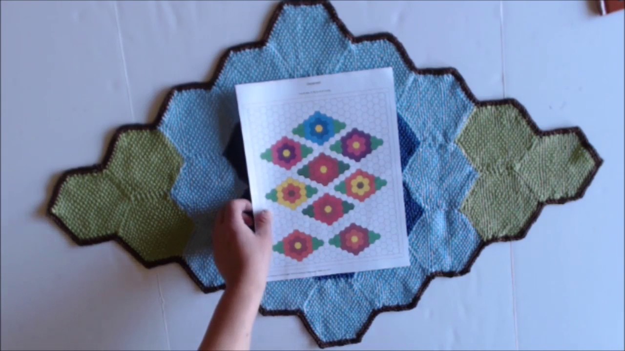 Introducing Continuous Strand Weaving on a Hexagon Pin Loom - YouTube